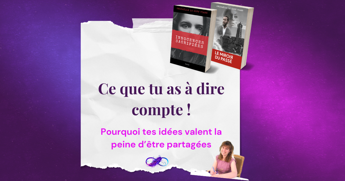 Tes idées valent la peine d'être partagées - Paroles de Plume